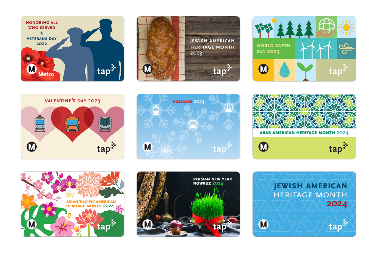 metro: tap cards – parlato design studio
